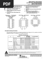 7410 Triple 3-Input NAND Gate Datasheet | PDF | Power Electronics ...