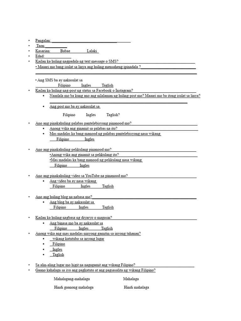 Survey Kompan Pangkat 4 | PDF