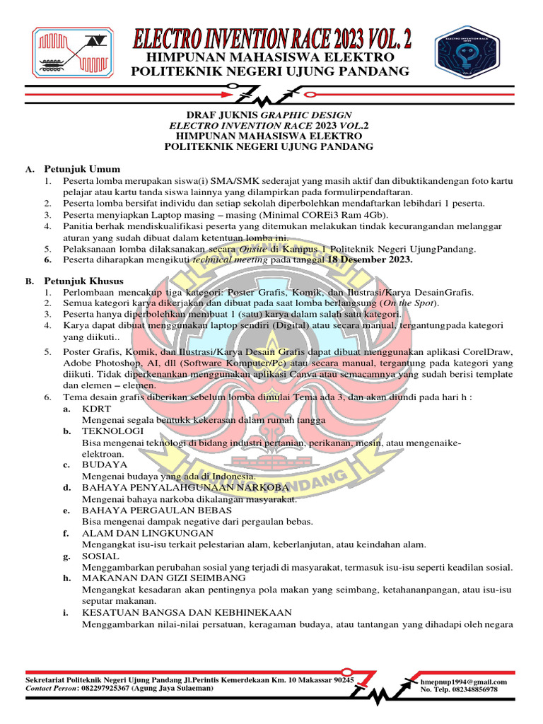 Juknis Graphic Design | PDF