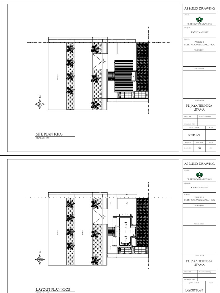 Asbuild Drawing Pekamart | PDF