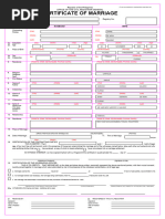 Application for Marriage License Form | PDF | Marriage License ...