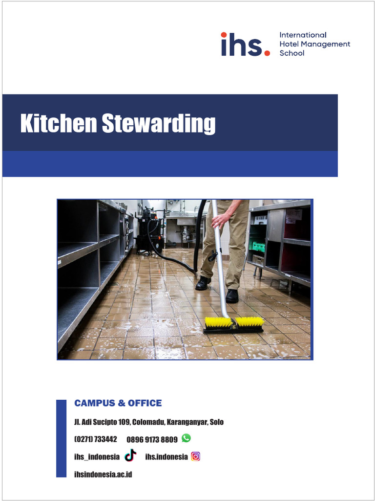 Kitchen Stewarding | PDF