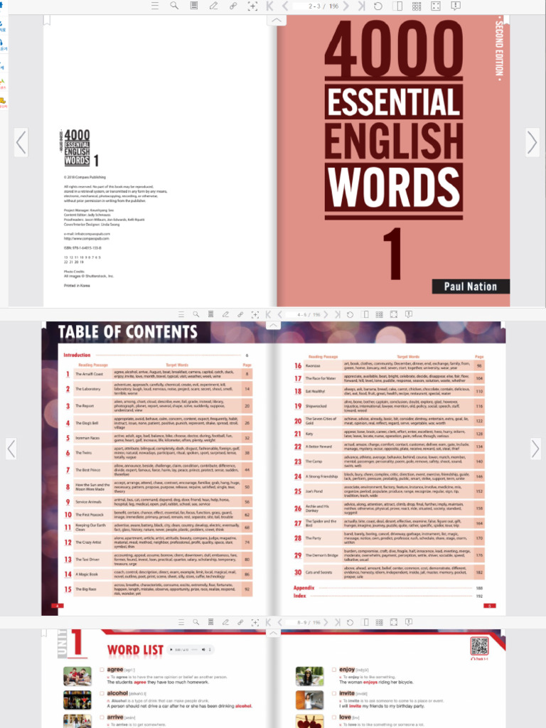 4000 Essential English Words 1 | PDF