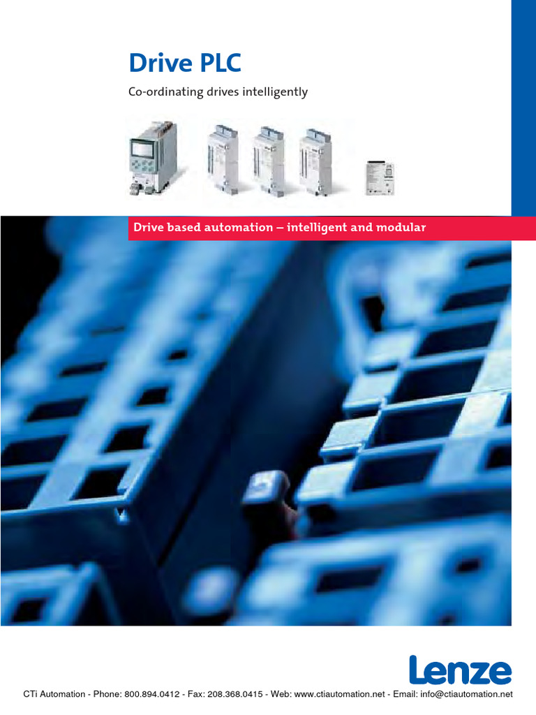 Lenze Drive PLC Brochure | PDF