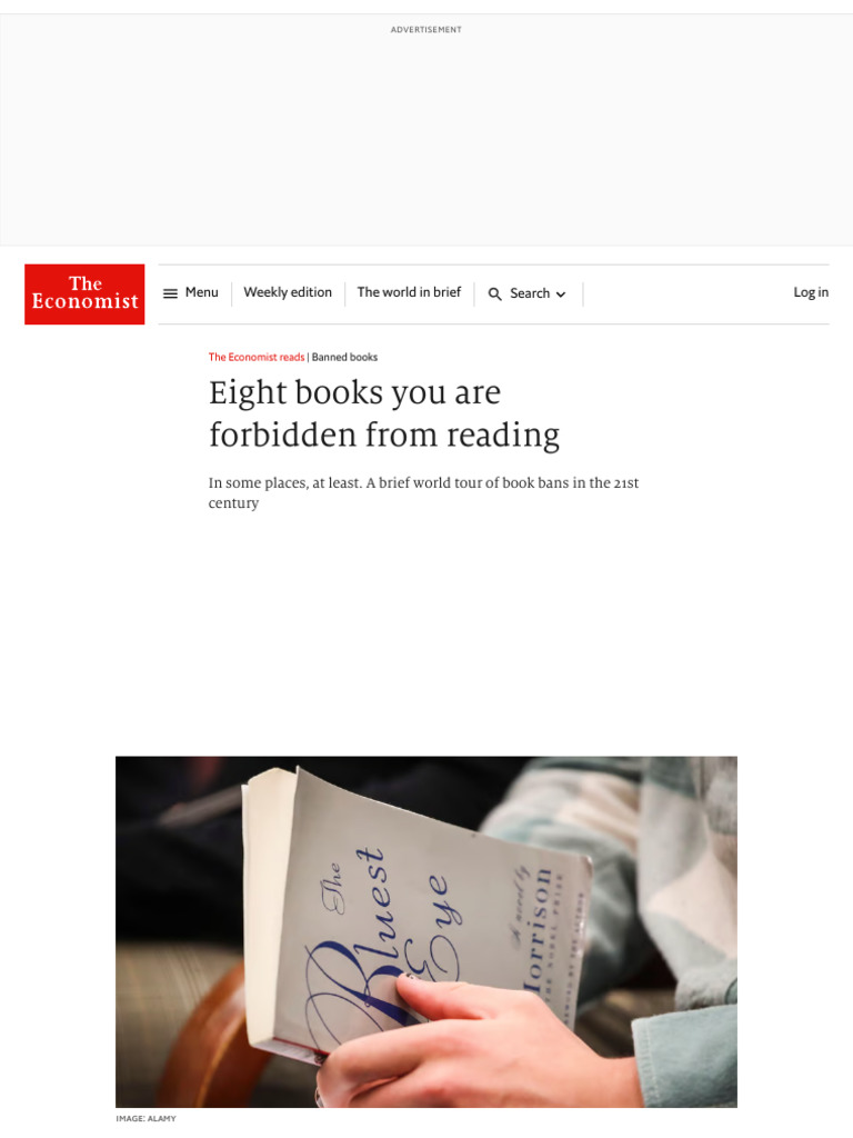 Eight Books You Are Forbidden From Reading | PDF | The Economist
