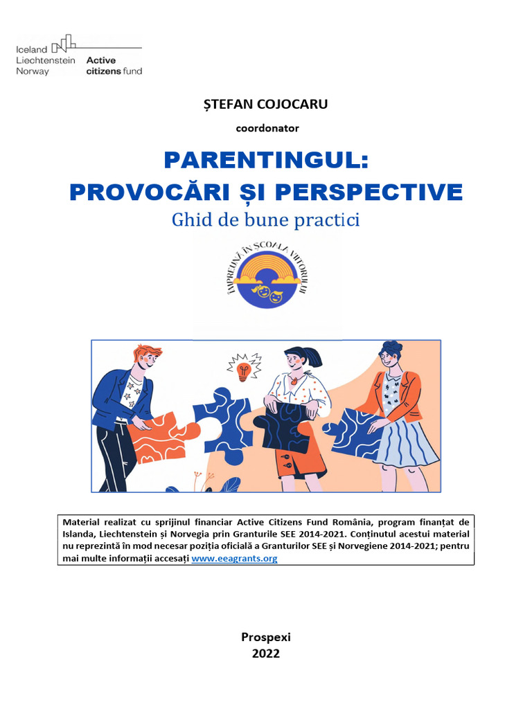 PARENTING-ghid de Bune Practici PDF | PDF