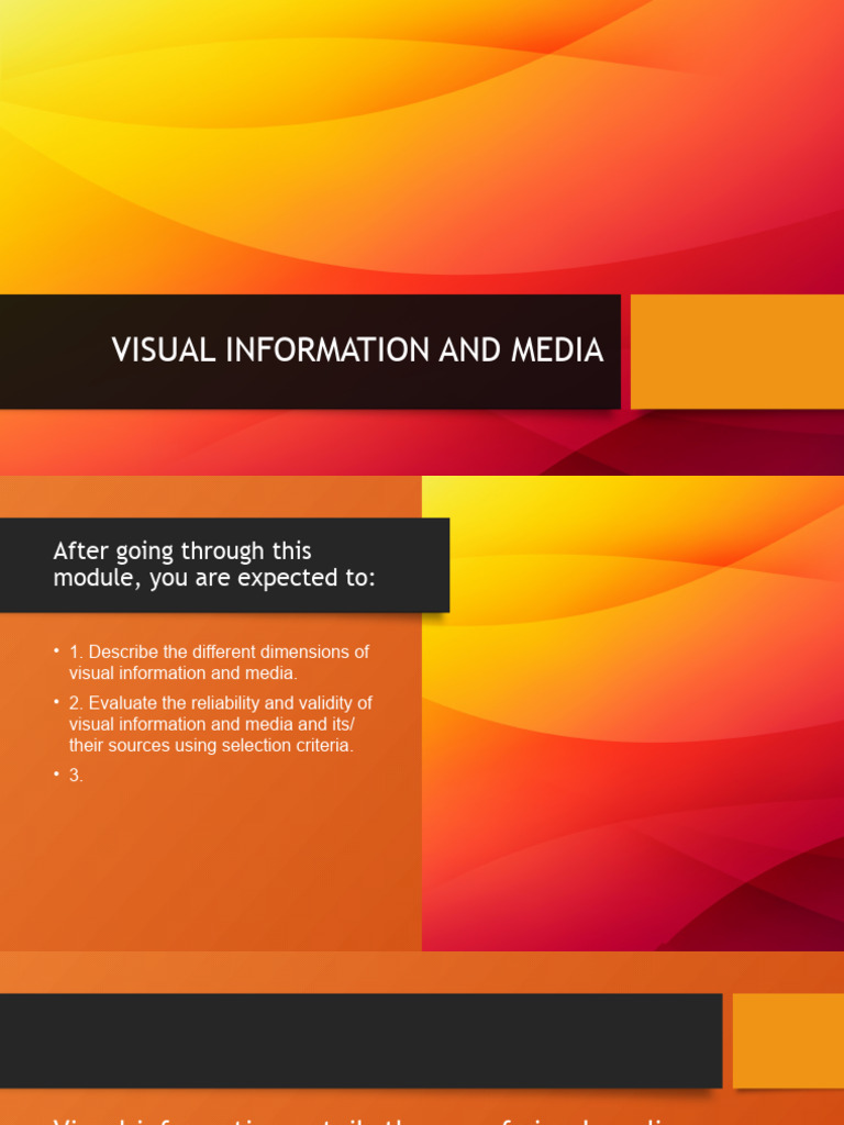 Visual Information and Media | PDF | Image Scanner | Color