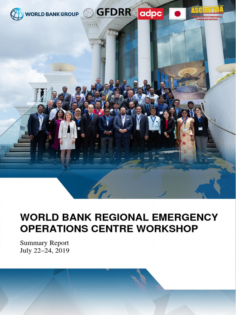 World Bank EOC Workshop Summary 2019 | PDF | Emergency Management ...