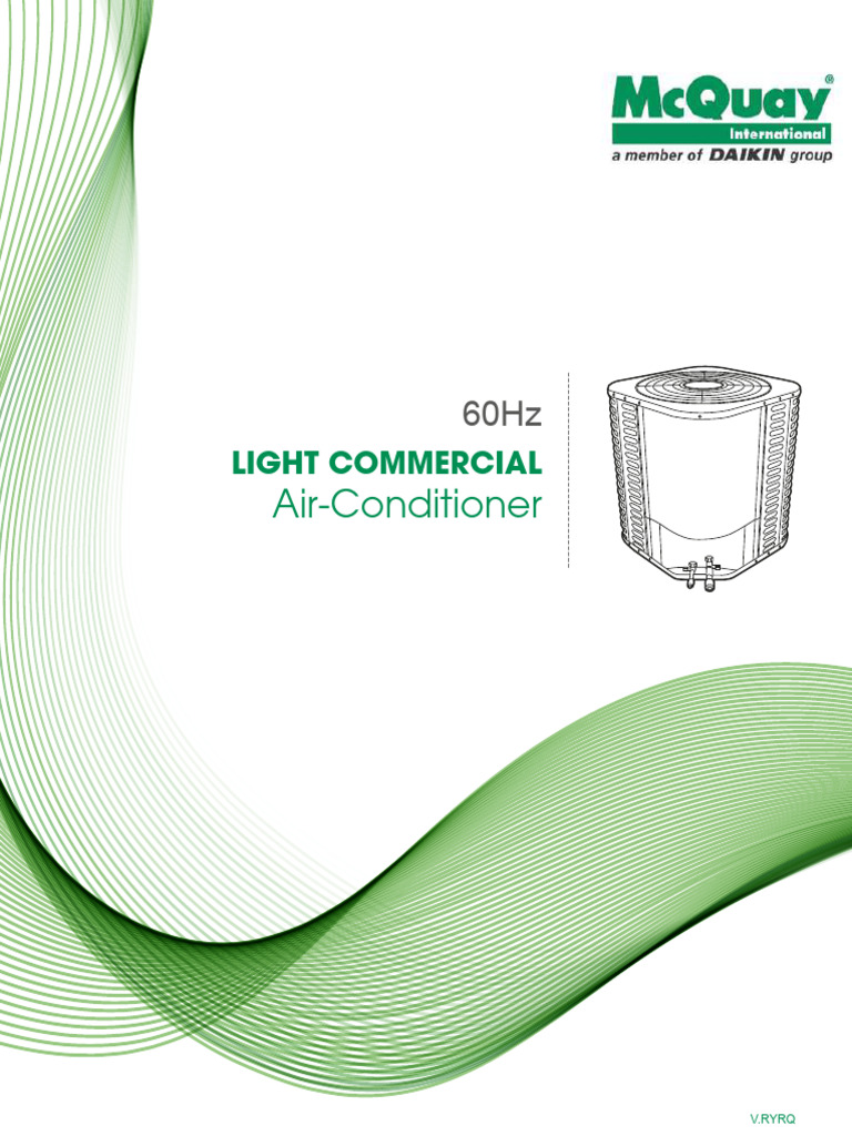 Light Commercial Series 60 HZ | PDF