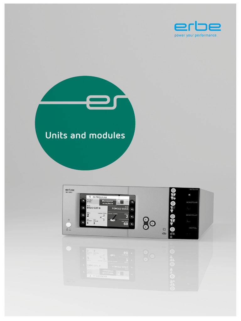 85100-172 ERBE en Units and Modules Chapter Catalog D080643 | PDF ...