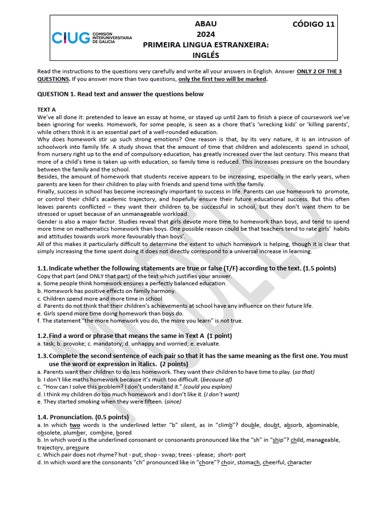 11_Ingles (4) | PDF | Homework | Mathematics