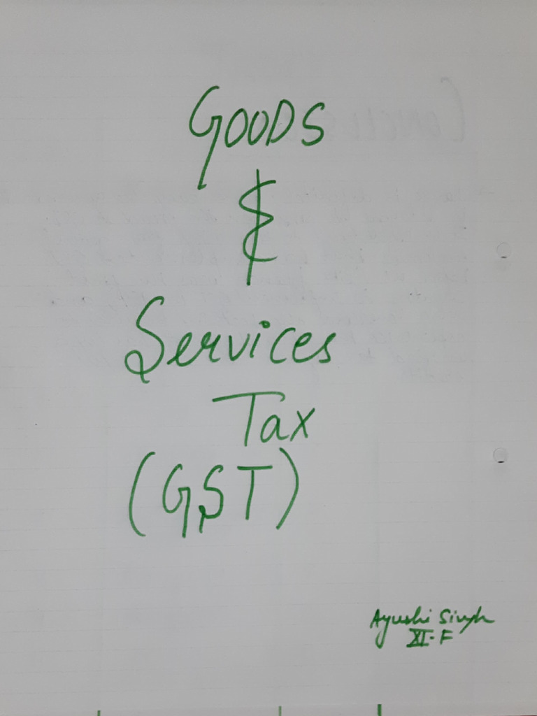 GST Project | PDF