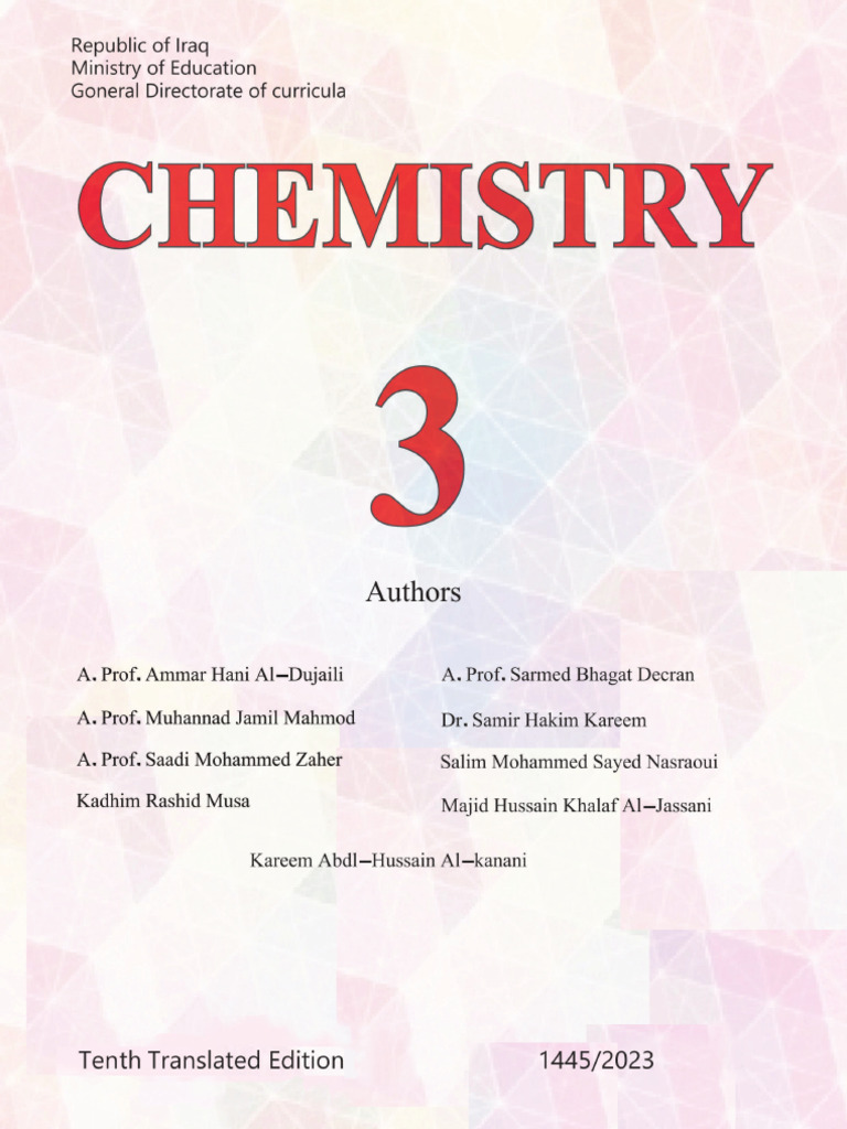 Chemistry 3 | PDF