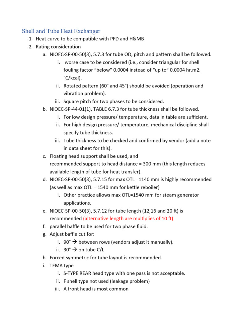 Shell and Tube Heat Exchanger02 | PDF | Science & Mathematics