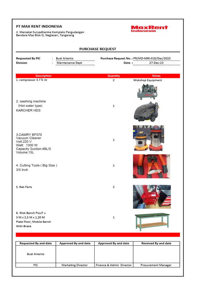MD-PR-018 - 27 Dec 23 | PDF | Home & Garden | Technology & Engineering