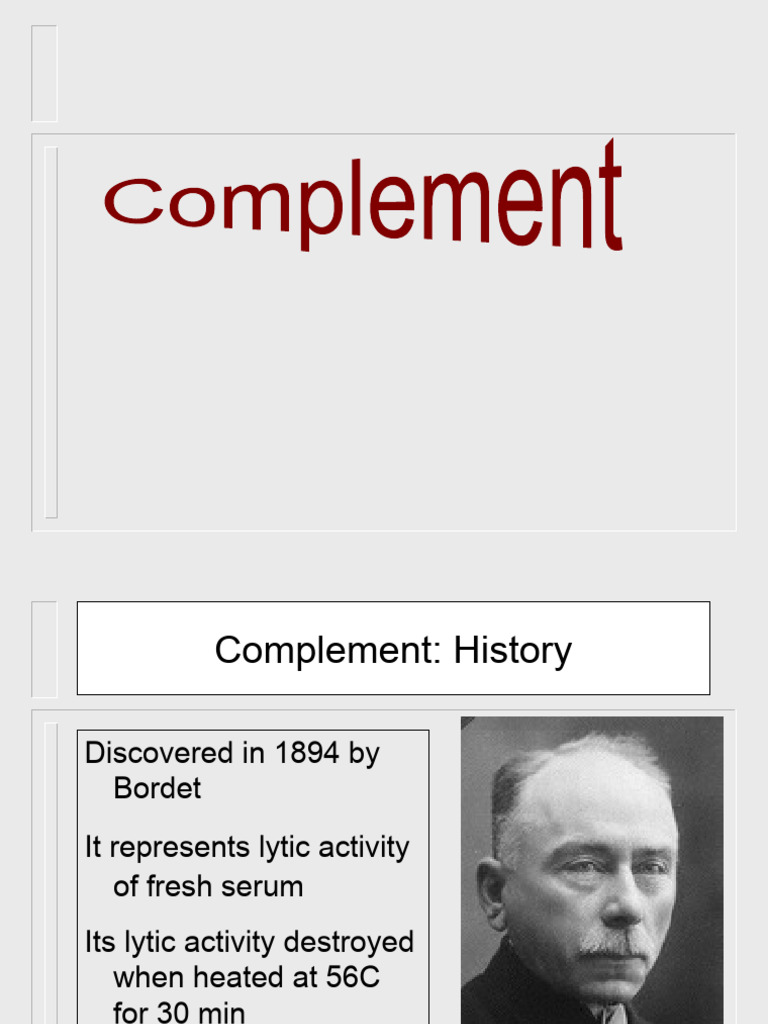 Complement (1) | PDF