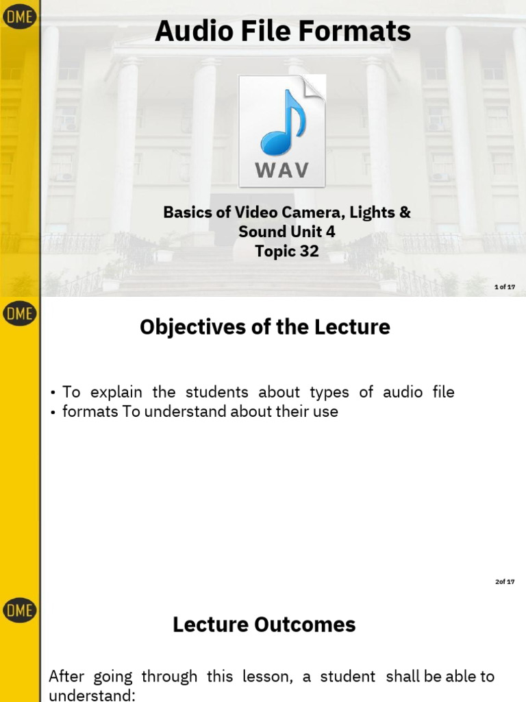 Audio File Formats Pdf 