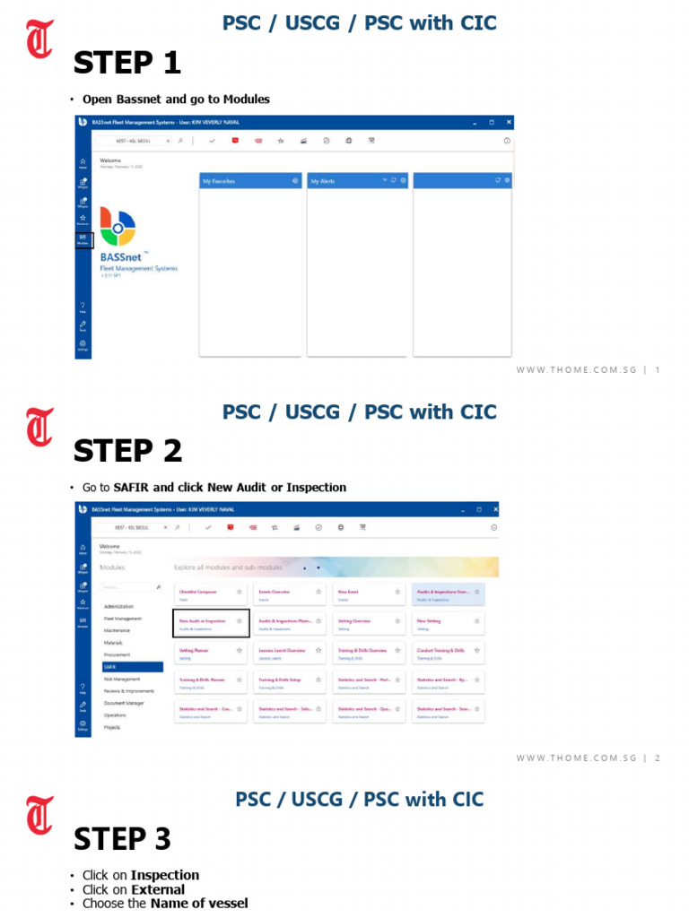 Bassnet PSC Uploading Guide - With DEFS | PDF Bassnet PSC Uploading Guide - With DEFS | PDF