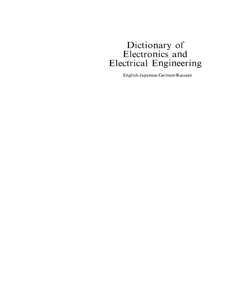 Vdoc - Pub Dictionary of Electronics and Electrical Engineering English ...