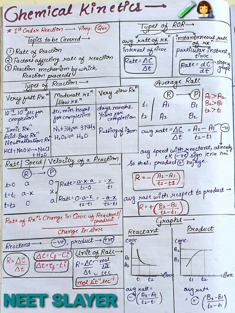 Chemical Kinetics | PDF