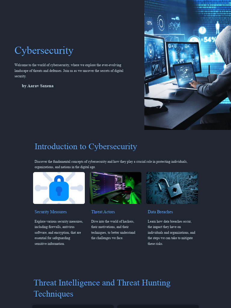 Cybersecurity | PDF