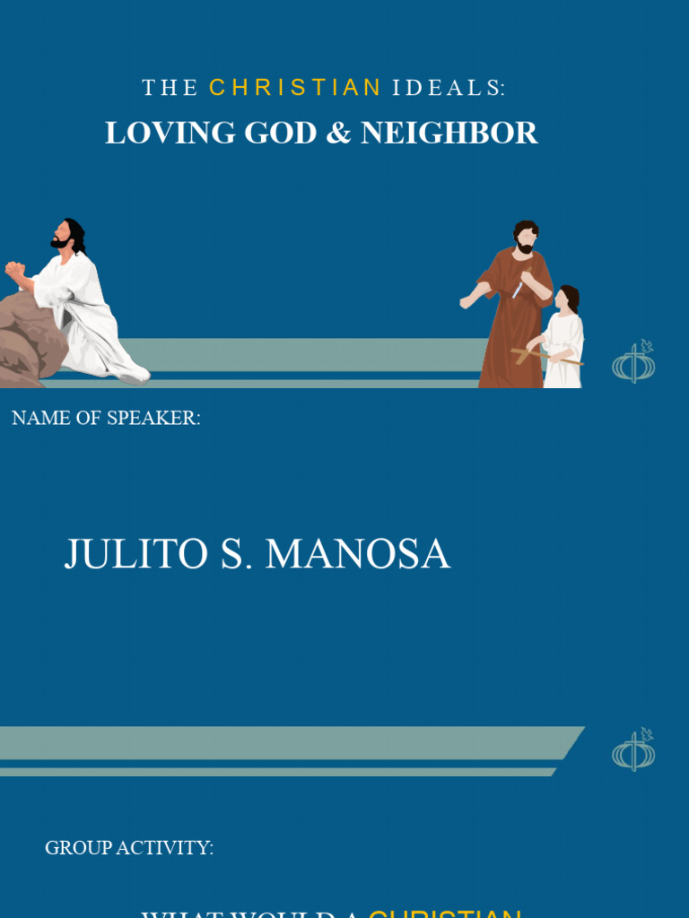 Loving God and Neighbor: CLP Talk 4 | PDF | God | Prayer