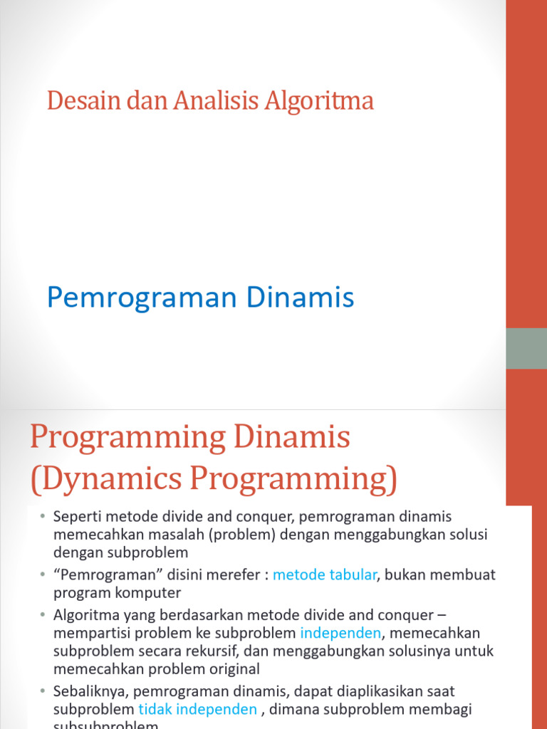 MATERI 11-Pemrograman Dinamis - 23 24 | PDF