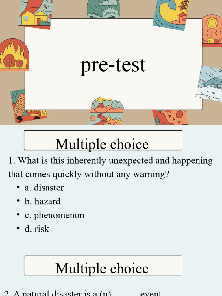 Understanding Disasters: Types & Effects | PDF | Natural Disasters ...