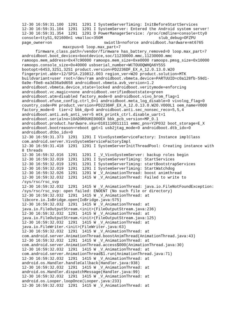 Log | PDF | Java (Programming Language) | Information Technology
