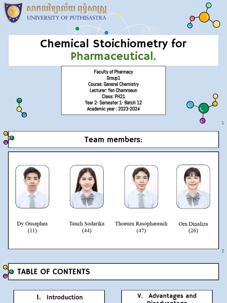 G1 Chemical Stoicchiometry PH21 Y2S1 23-24 | PDF | Stoichiometry | Mole ...
