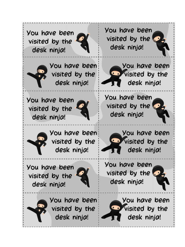 Desk Ninja | PDF