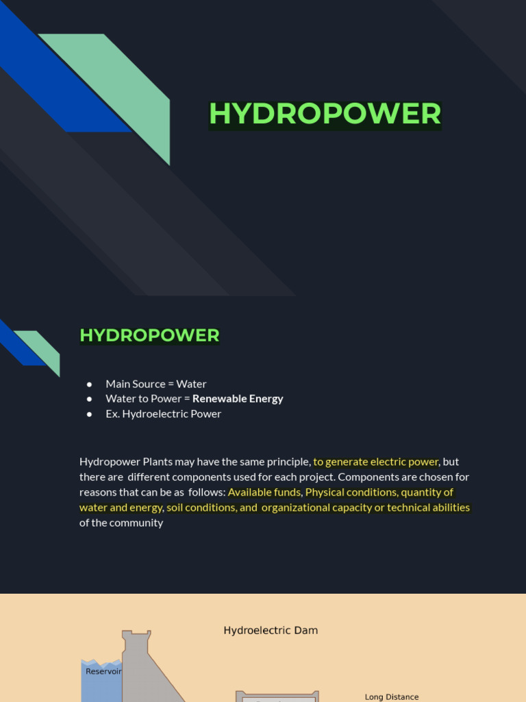 Hydropower | PDF