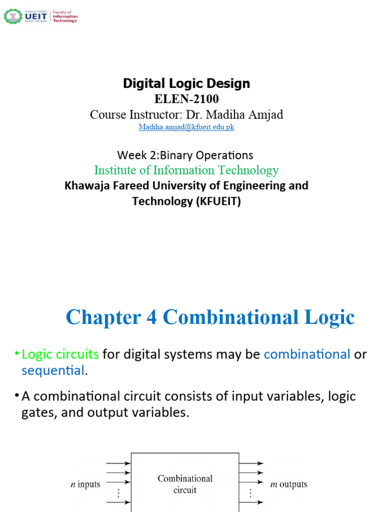 Combinational Logic | PDF