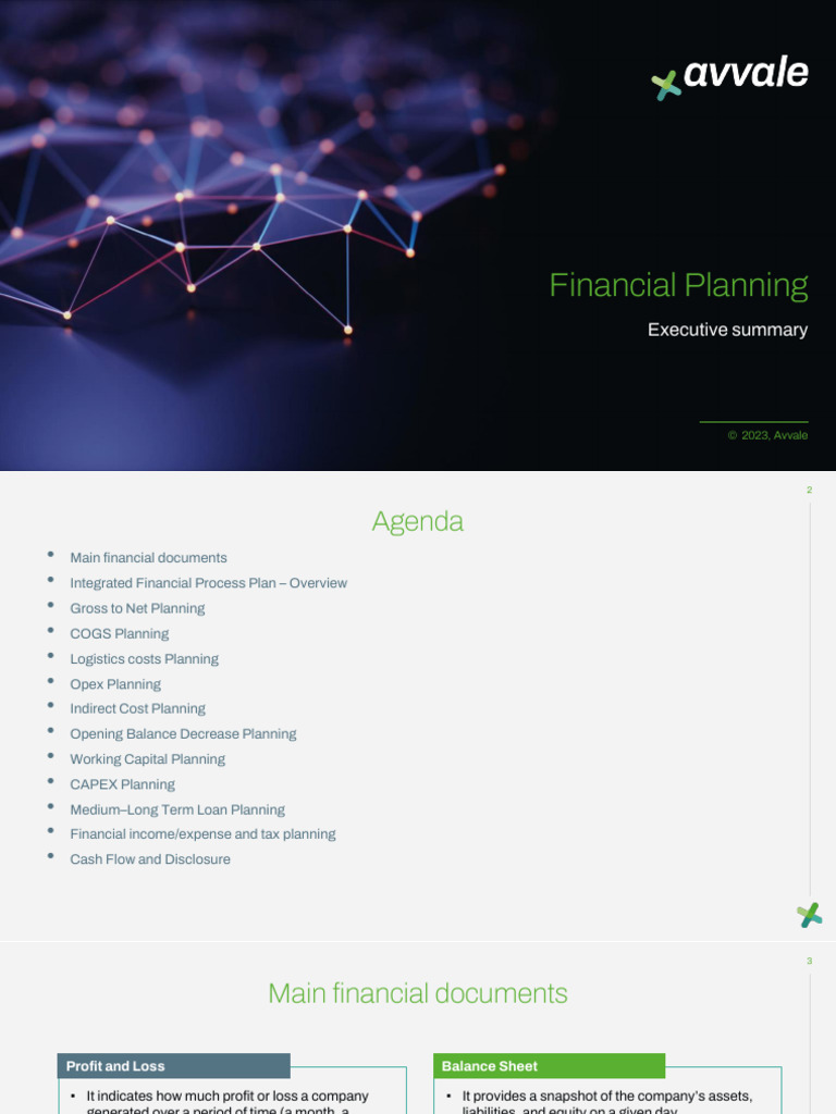 SAP Financial Planning v1.0 | PDF | Cost Of Goods Sold | Net Income