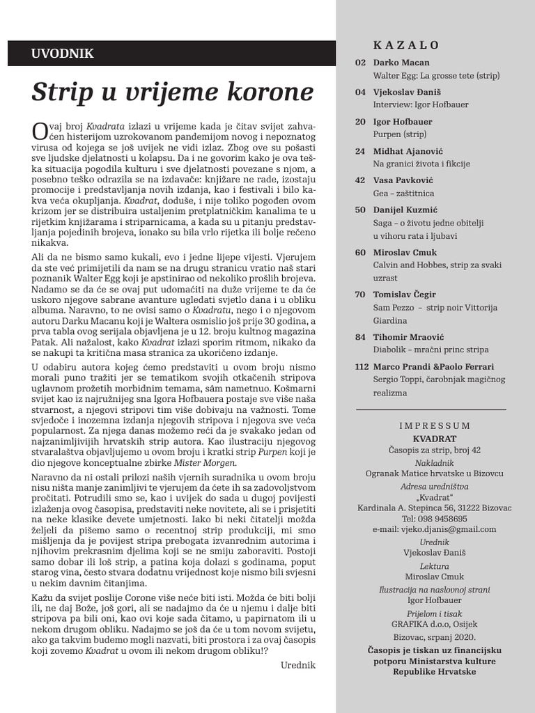 KVADRAT 42 3 13 Str. | PDF