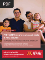 ABSLI Nishchit Aayush Plan Details | PDF | Insurance | Life Insurance