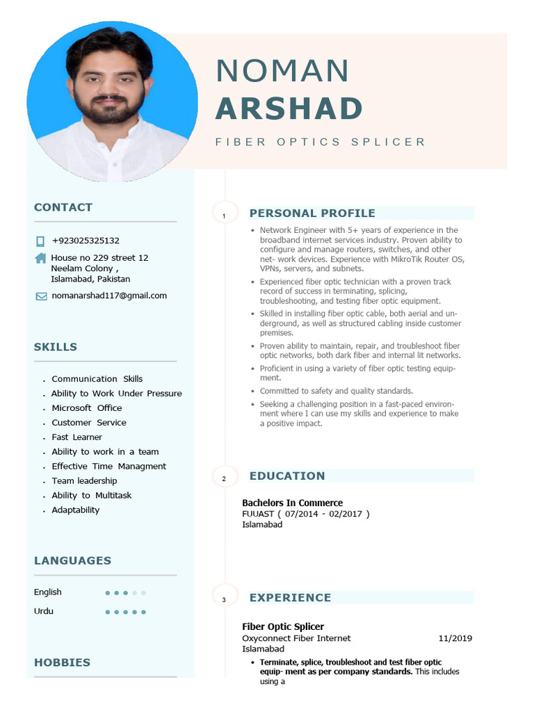 Noman Document | PDF | Computer Network | Optical Fiber