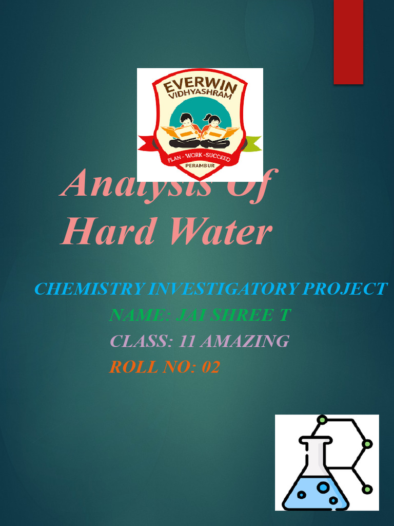 Analysis of Hard Water 2 | PDF