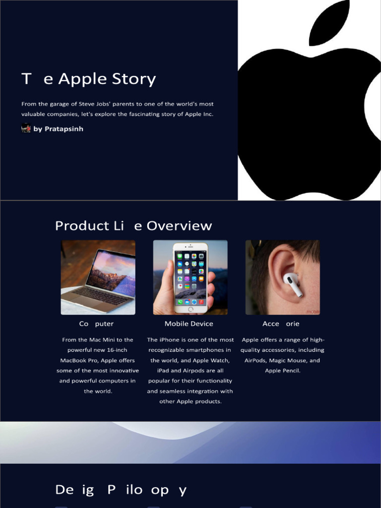 The Apple Story | PDF