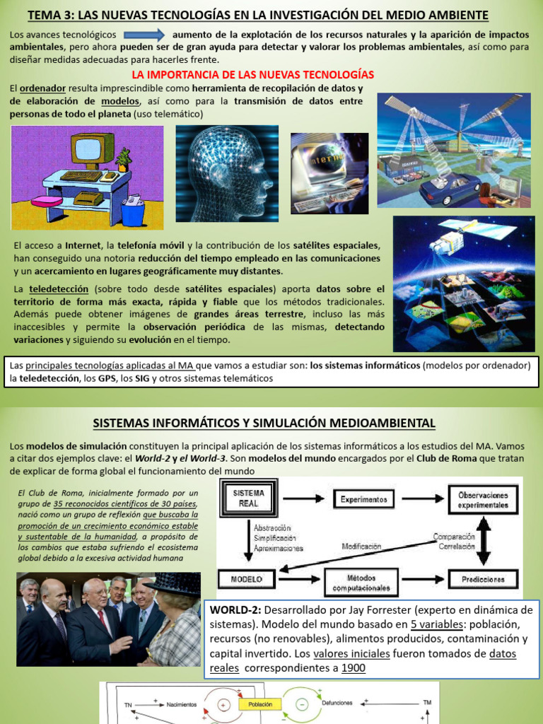 Powerpoint Tema 3 Nuevas Tecnologias en La Investig. Ma Ctma | PDF | Sistema de Posicionamiento ...