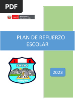 Modelo Plan de Refuerzo Escolar 2025 | PDF | Evaluación | Educación primaria