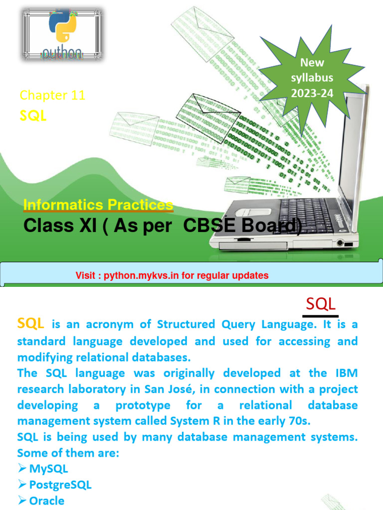 SQL 11 | PDF | Sql | My Sql