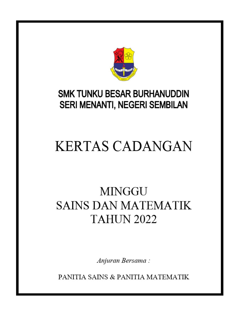 Minggu Sains & Matematik 2022 | PDF