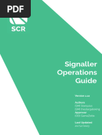 SCR Dispatching Guide | PDF