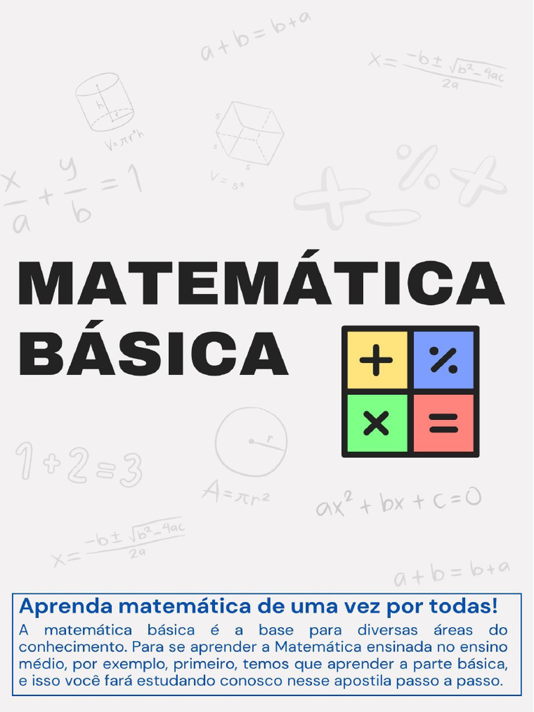 Apostila Matematica Basica | PDF