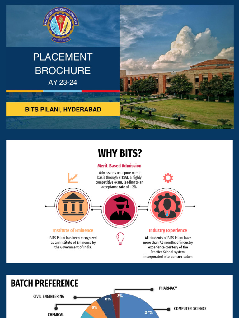 Placement Brochure - AY 23-24 | PDF