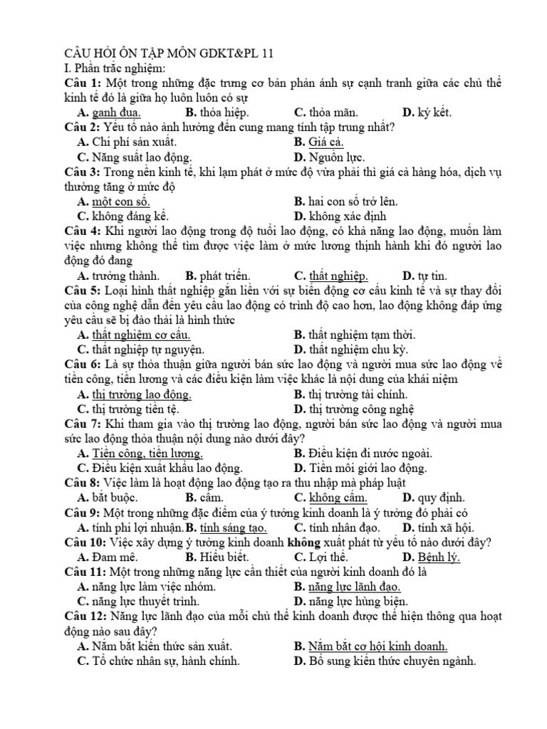 GDKT PL 11 - On Ta P Cuo I Ho C Ki 1 Eadd9 | PDF