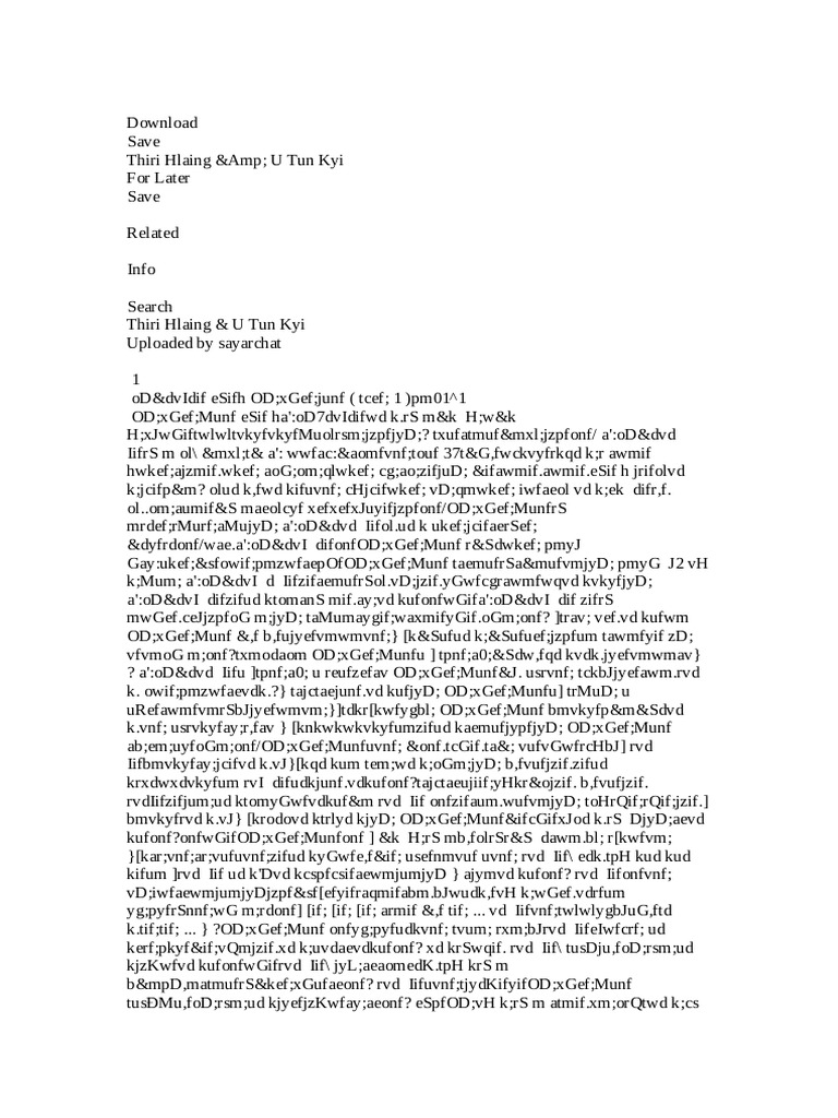 Thiri | PDF