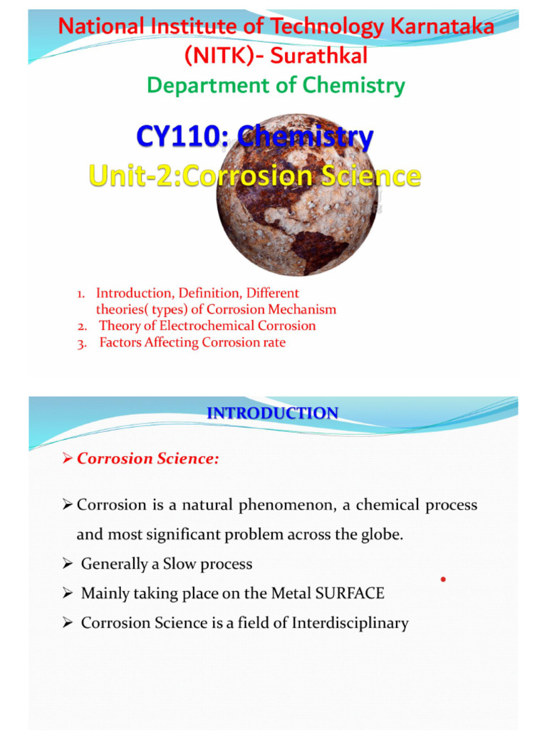 Corrosion Science 1 | PDF