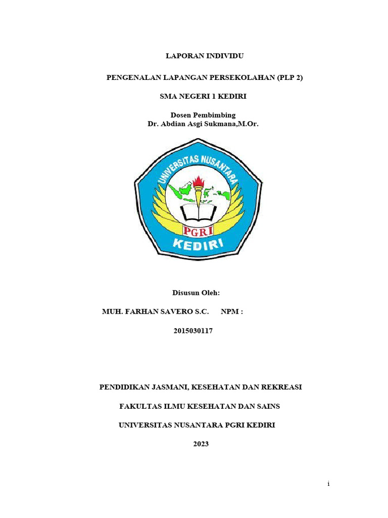 Laporan PLP 2 Ivona | PDF